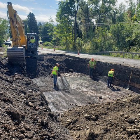 Heavy Highway Construction Blacktop Aggregates